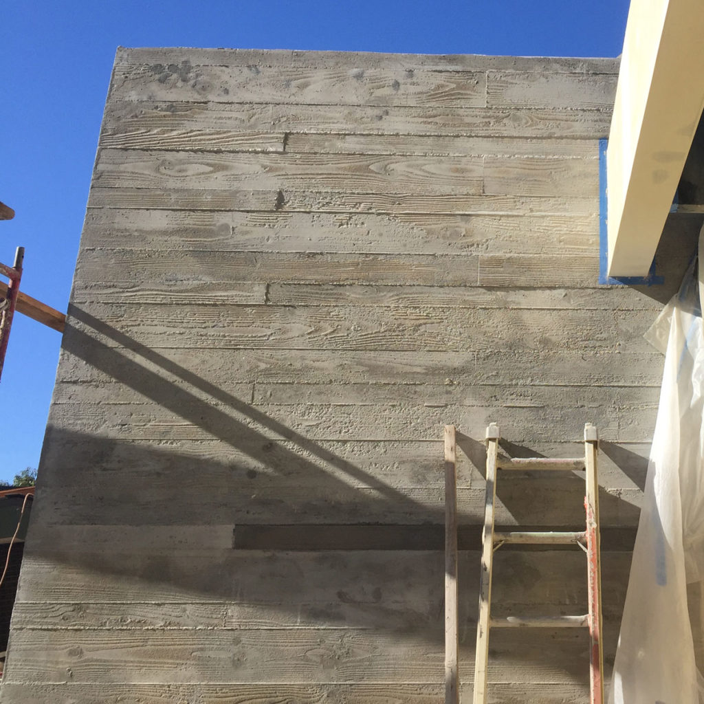 Board Formed Concrete Wall - Krueger Architects